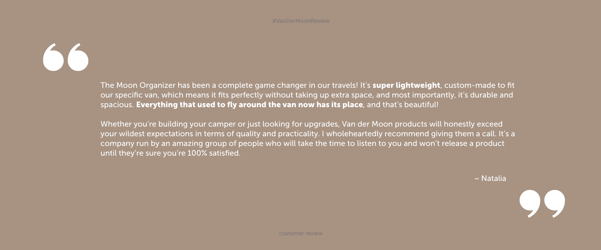 Manufacturer of caravaning furniture | VanDerMoon.com