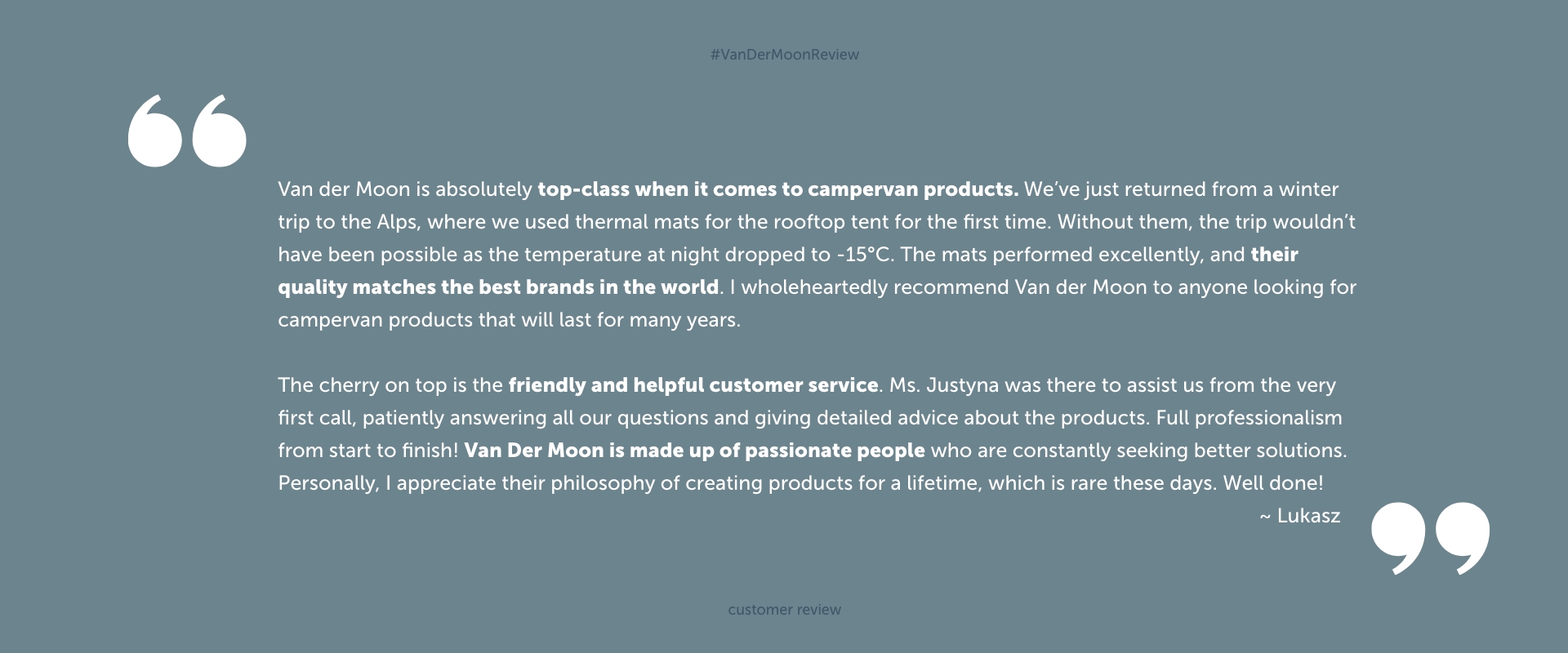 Manufacturer of caravaning furniture | VanDerMoon.com